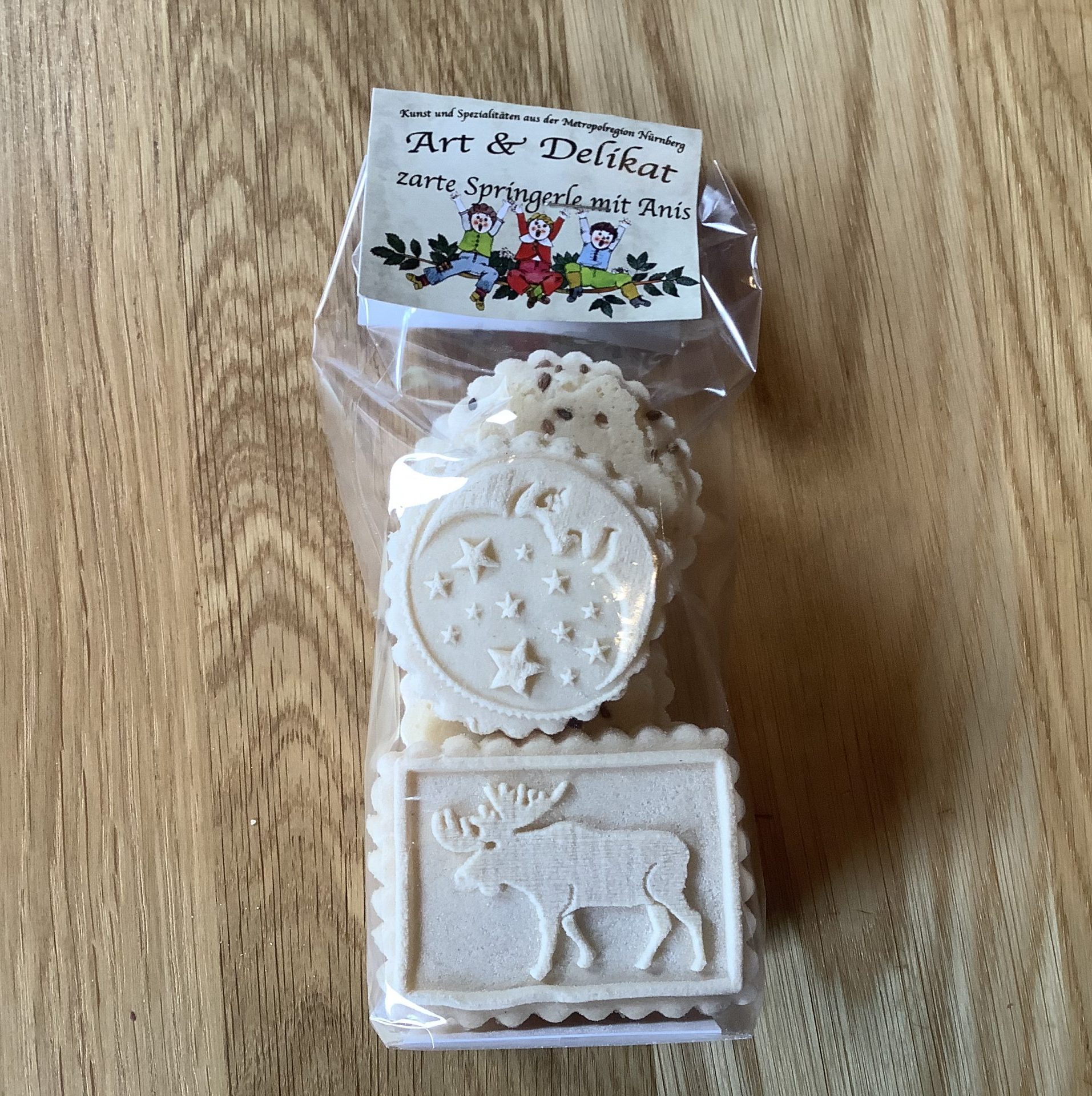 Nürnberger Eierzucker/ Springerle mit Anis - Art & Delikat